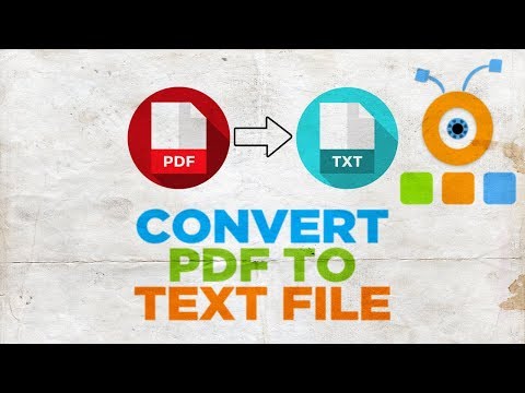 How to Convert PDF to Text File using Adobe Reader