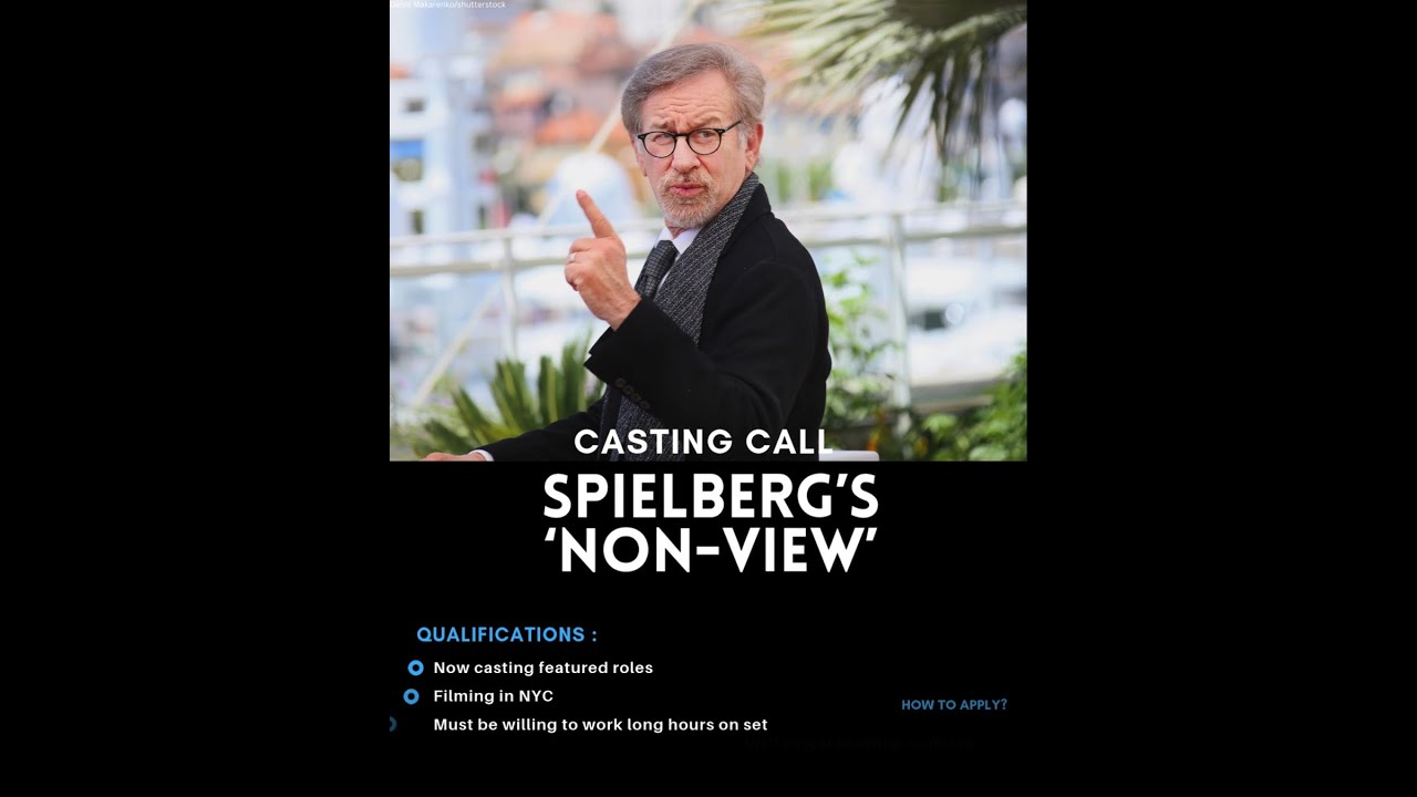 Steven Spielberg’s ‘Non-View’ Casting Call for Wrestling Fans