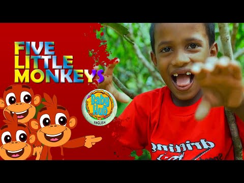 Five Little Monkeys | Nursery Rhymes & Kids Songs | English Children's Songs | Babyhub