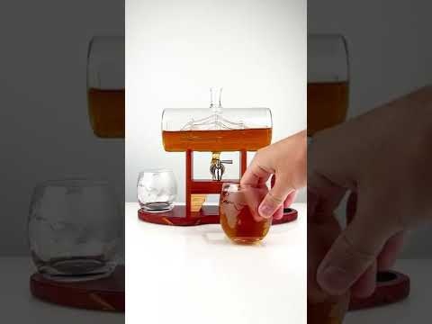 This should be everyone's favorite 🙂 #shorts #decanter #founditonamazon #glassware #smallbusiness
