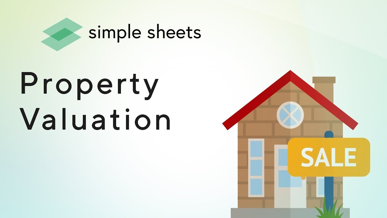 Property Valuation Excel Template Step-by-Step Video Tutorial by Simple Sheets