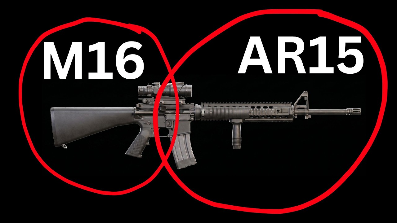 Every Difference Between M16 and AR15 Except One