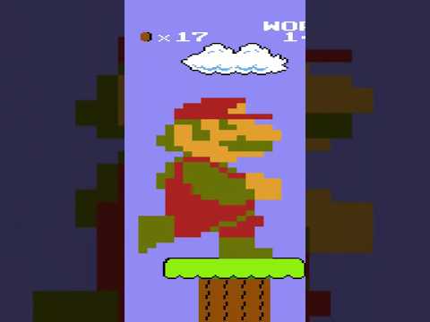 Mario Just Leveled Up Into a Giant Legend! #mario #mariobros #shorts #short #supermariobros #smb
