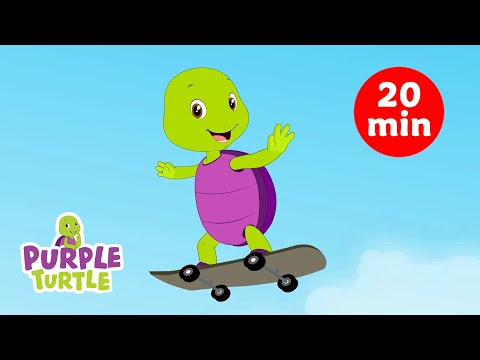 Simple Simon | Purple Turtle Kids Songs and Nursery Rhymes