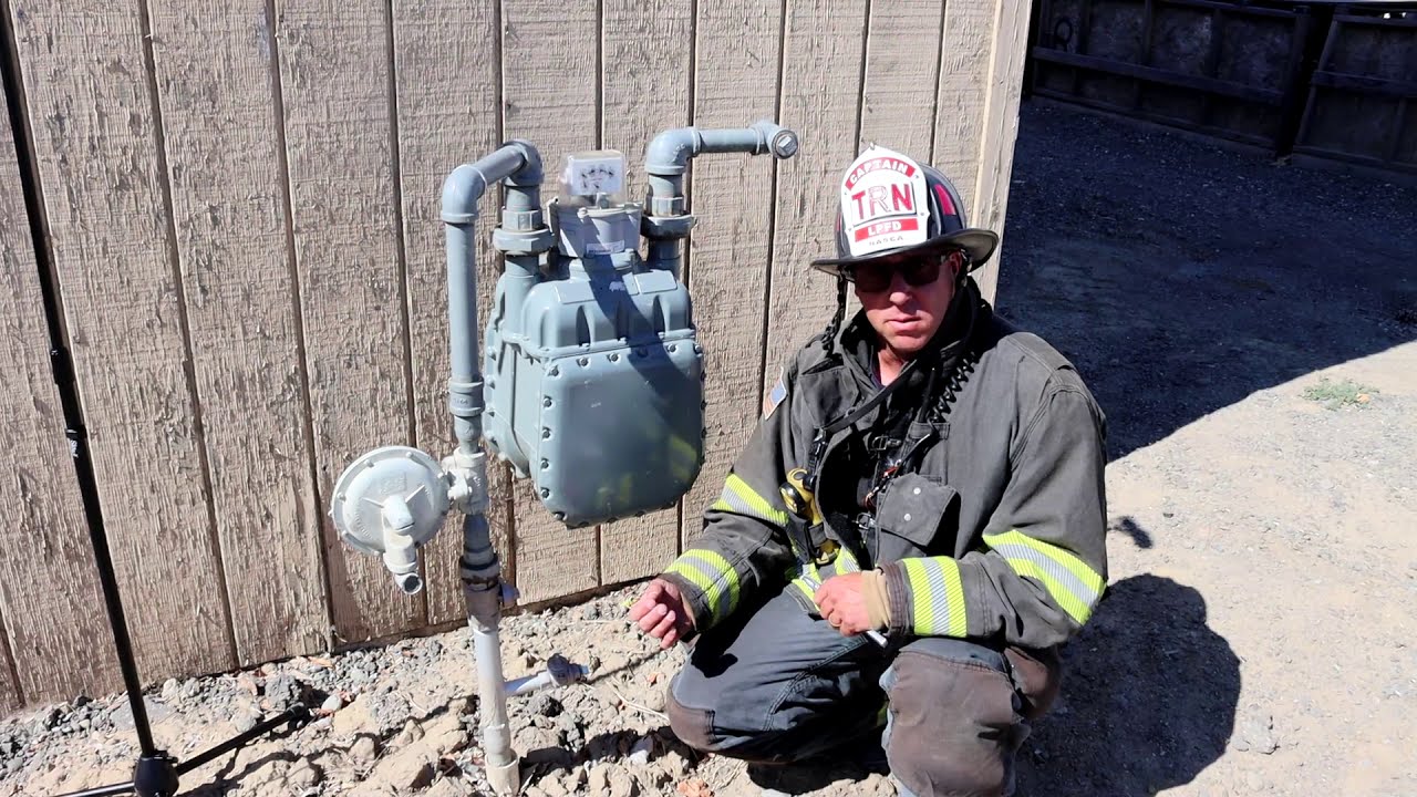 Turning off the Gas to a Residence
