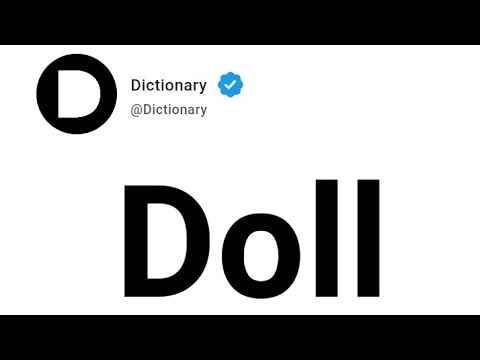 Doll Meaning In English