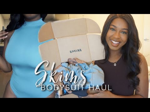 $400 SKIMS TRY ON HAUL | BASIC BODYSUITS FOR SPRING AND SUMMER