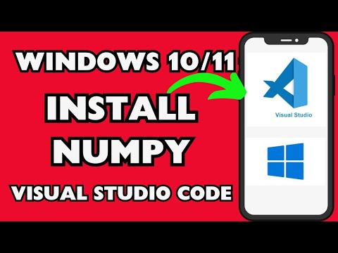 How To Install NumPy In Visual Studio Code (Windows 10/11) | Easy Tutorial
