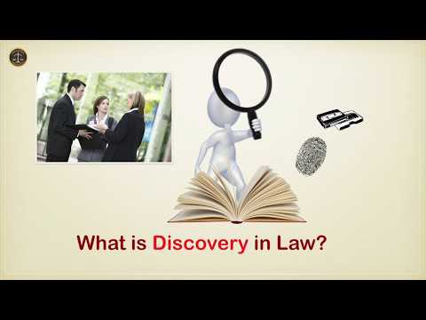 What is Discovery in Law?