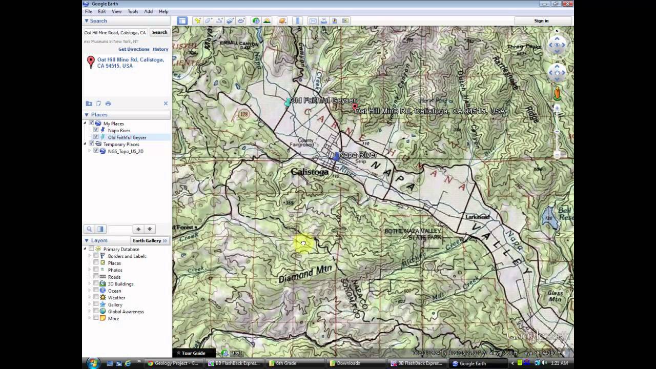 Make a Printed Map Using Google Earth and Drawing