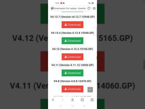 how to download KineMaster for laptop or computer windows 10/8.1/8/7 XP vista