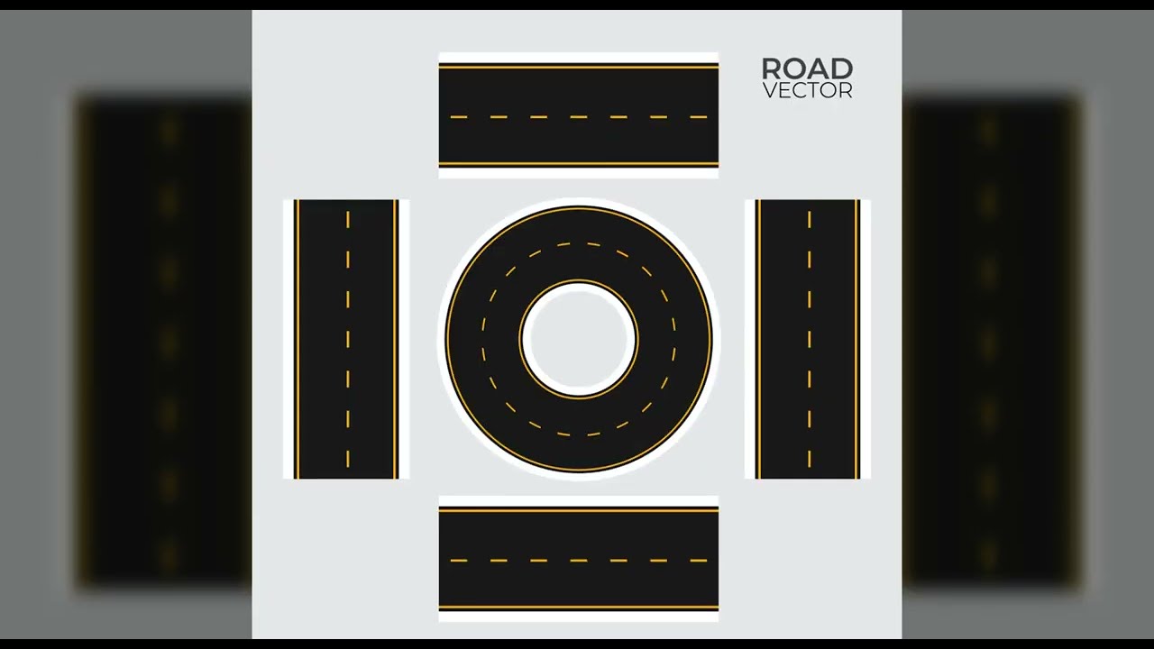 How to Create a Road Pattern Brush in Adobe Illustrator | Easy Step by Step Tutorial #RoadBrush