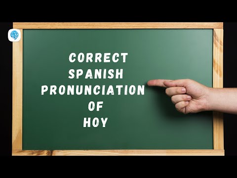 How to pronounce 'Telling Time' (Hoy) in Spanish? | Spanish Pronunciation