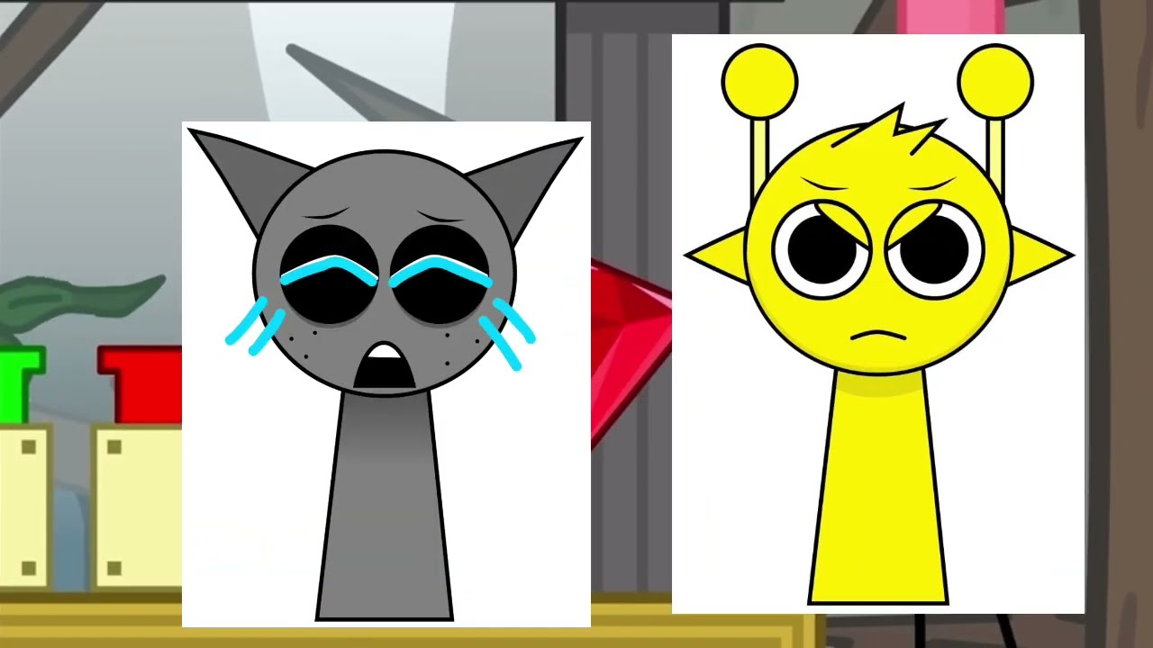 Grey press the red button (Parody of BFdi ruby press the red button) 