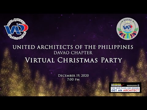 United Architects of the Philippines Davao Chapter Virtual Christmas Party 2020