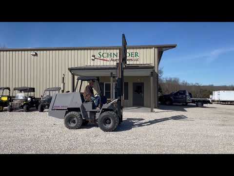 Prime Mover LL-40 articulating rough terrain forklift - Schneider ...