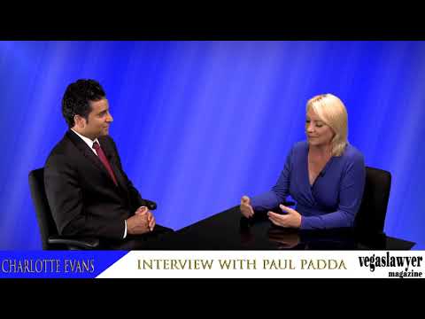 Las Vegas Injury Attorney Paul Padda Background Story, Vegas Lawyer Magazine