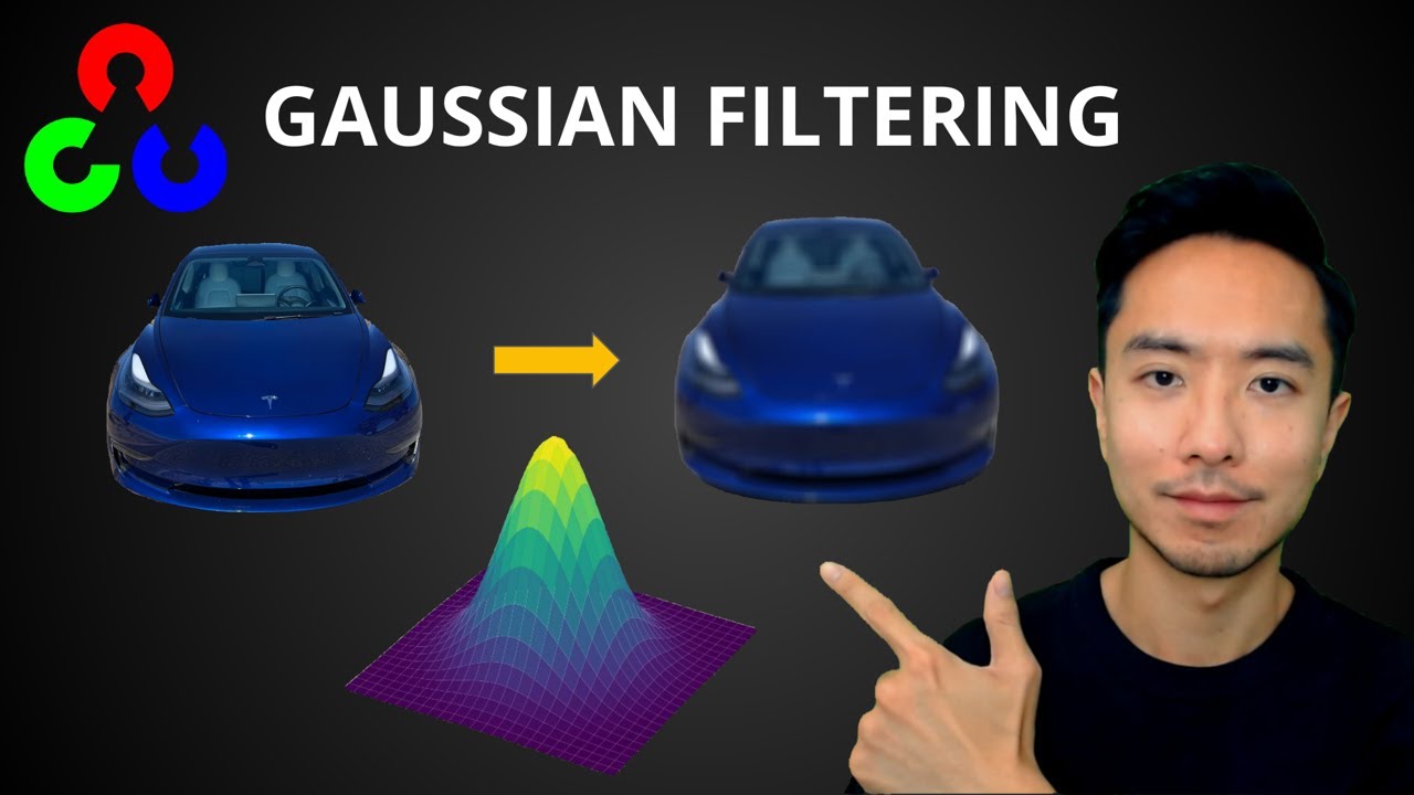 OpenCV Python Gaussian Filtering