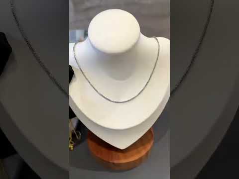 Techo de collar de hueso de serpiente premium de plata de ley ❗️Collar de serpiente redondo con