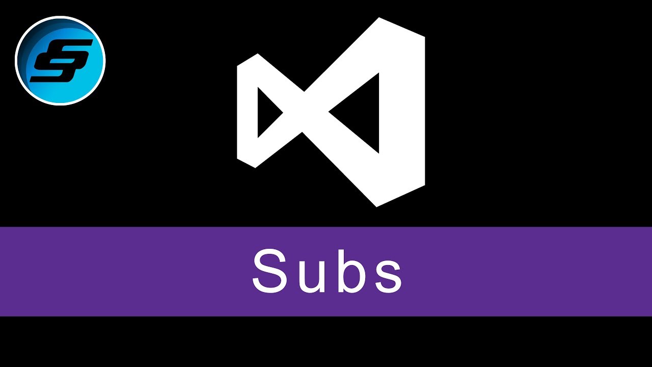 Subs - Visual Basic Programming (VB.NET & VBScript)