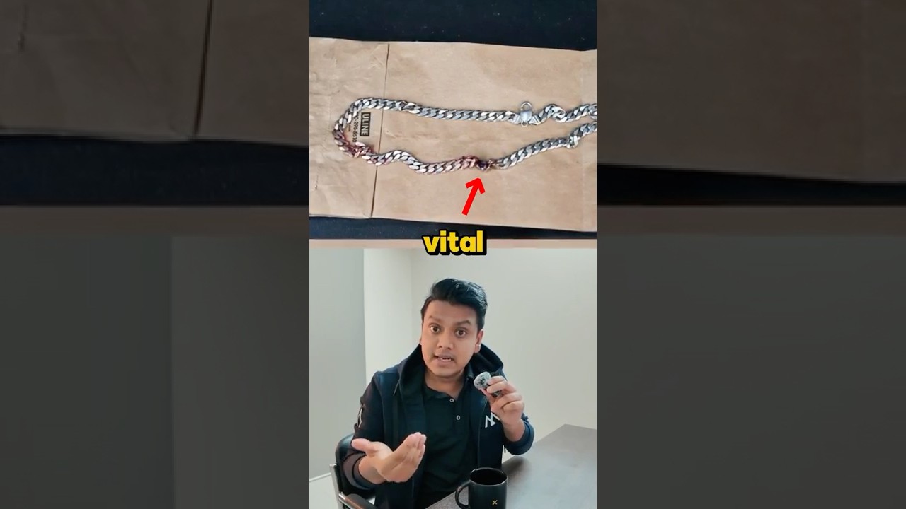 Can a Fake Necklace Really Stop a Bullet? #Shorts #viral