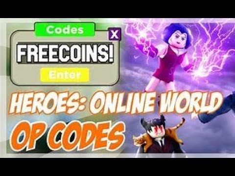 heroes online world codes