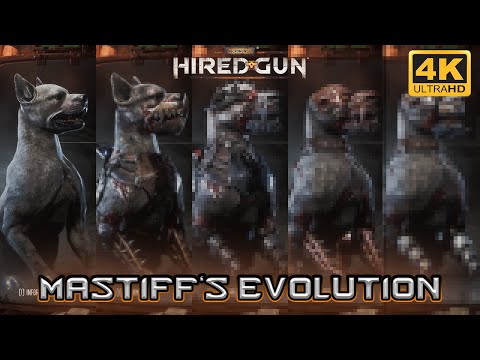 Necromunda Hired Gun - Mastiff Upgrades - Cyber Dog Evolution - Comparison - Warhammer 40k - 4k