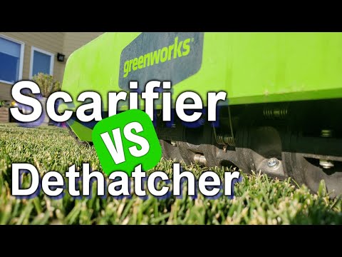 Are Electric Dethatchers and Scarifiers The Same Thing