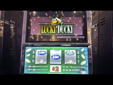🎰🔴💵 VGT LUCKY DUCKY, DOUBLE FREEDOM REELS, MR MONEY BAGS #choctaw #vgt #aristocrat #casino #handpay
