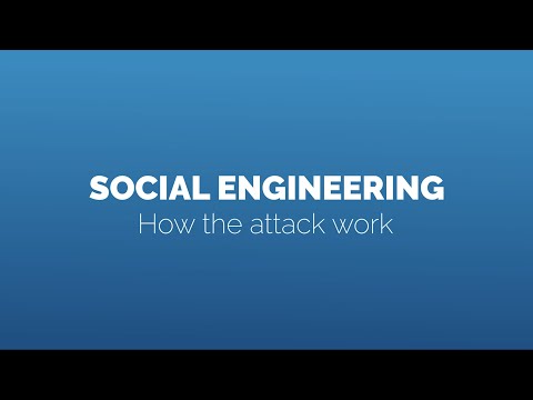 How does Social Engineering attack work?