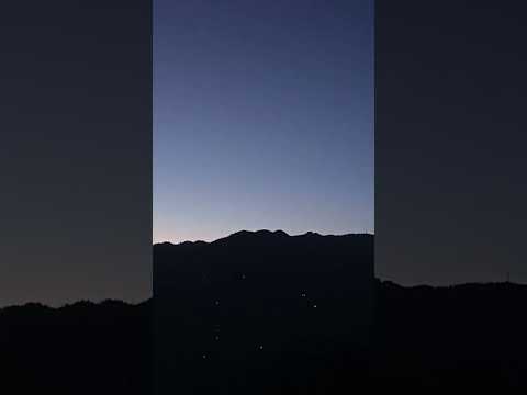 night view in azad kashmir abp