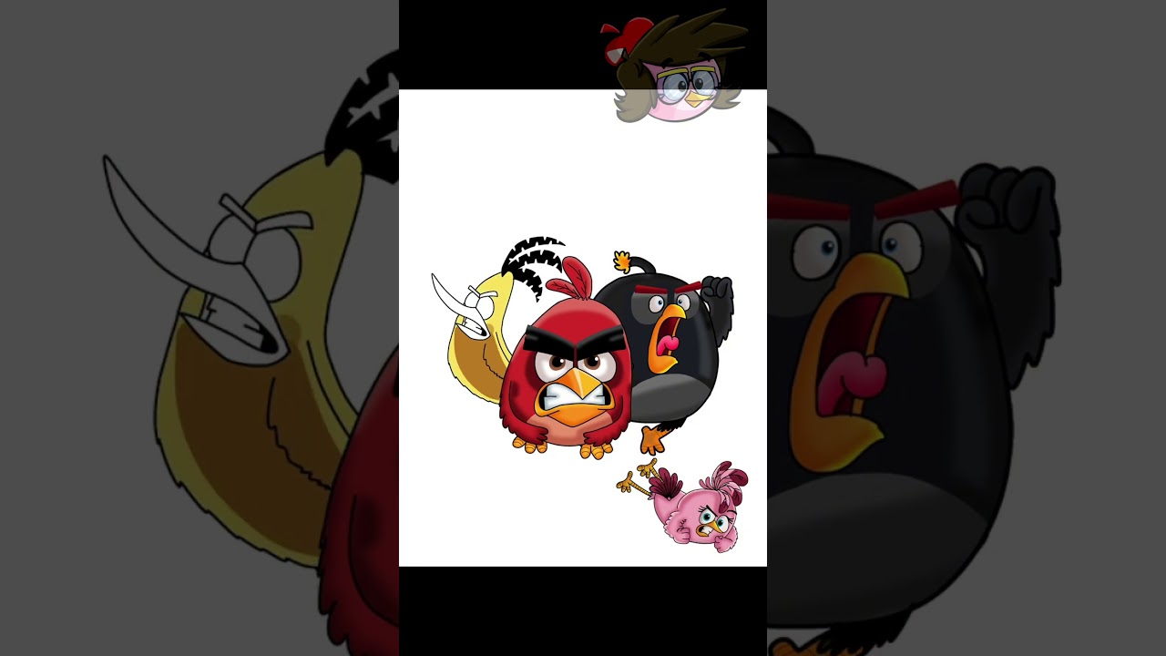 Drawing and Editing my ALTERNATIVE version of The Angry Birds Movie 2 (2019) | TFA #shorts