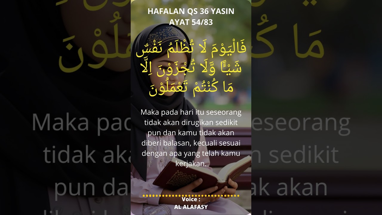 Hafalan Surah Yasin Ayat 54 83 yasin