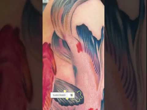 The best Koi fish tattoo by @theresa cervantes