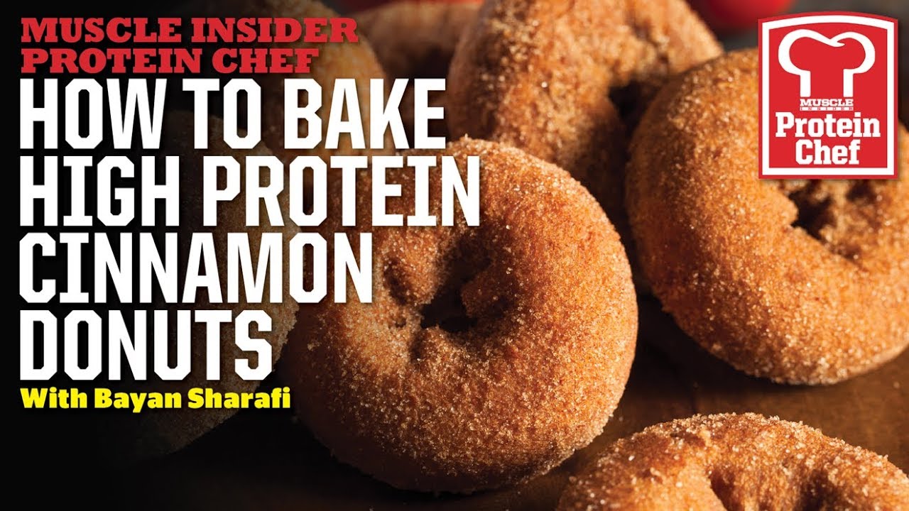 Best Protein Chef - How to Make High Protein Cinnamon Donuts