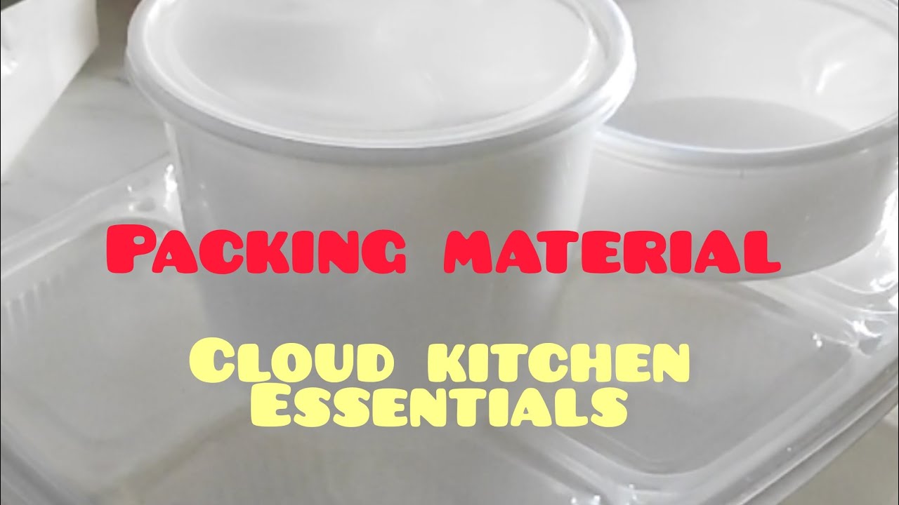 Cloud Kitchen Story । Packaging Materials For Food ।  zomato cloud kitchen
