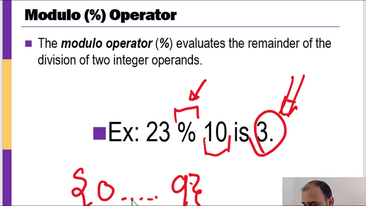 Integers (Division, Modulus Operator, & Overflow)