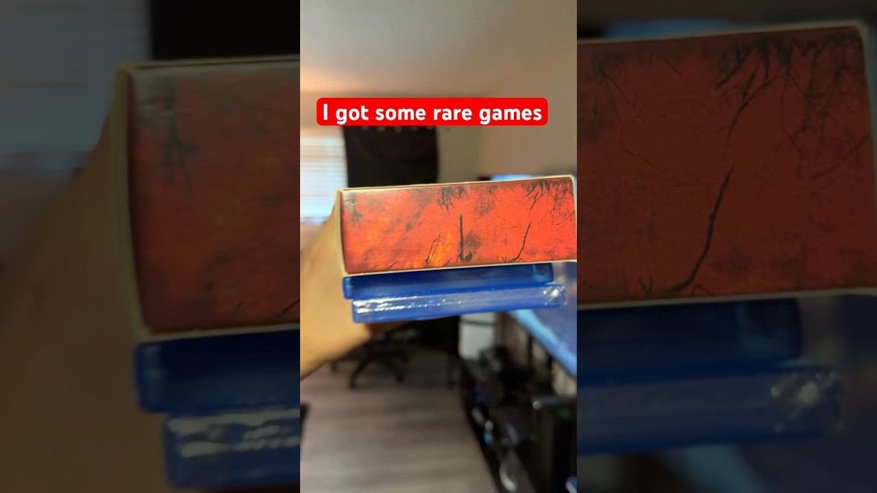 I got some rare games #gaming #gamecollecting #retrogaming