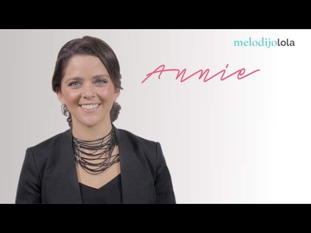 Annie regresa para compartir sus mejores tips