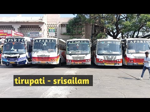Tirupati To Srisailam APSRTC Buses | Bus Timings | Bus Ticket Fare | Bus route