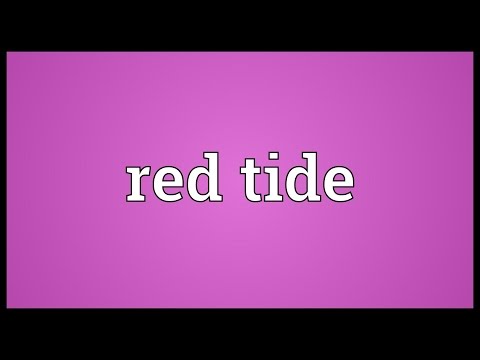 Red tide Meaning