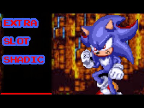 Extra Slot shadic gameplay | Sonic 3 AIR mods!