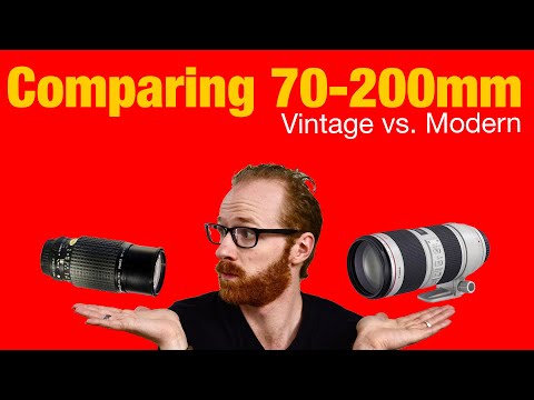 Compare 70-200mm Canon with 70-210mm SMC Pentax | Vintage vs. Modern Documentary Zoom Lens