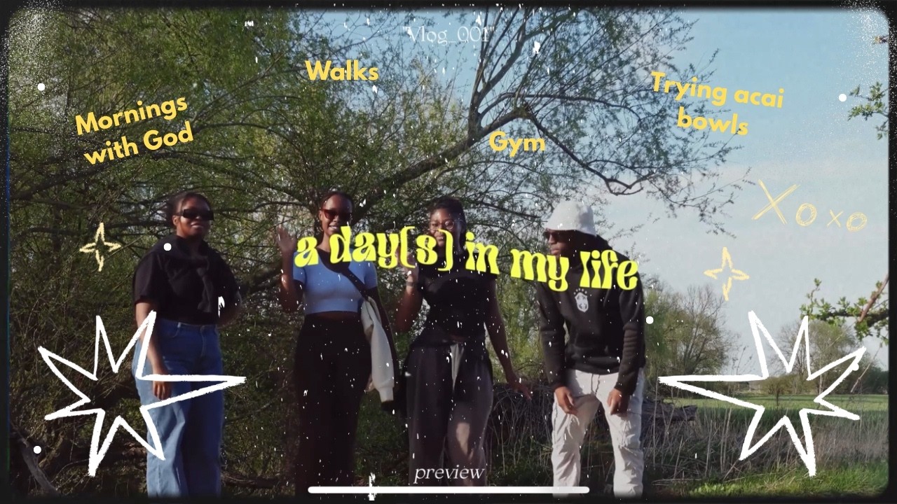 Video Journals: Vlog edition Ep 1 A day(s) in the life... Food, Fitness and Faith