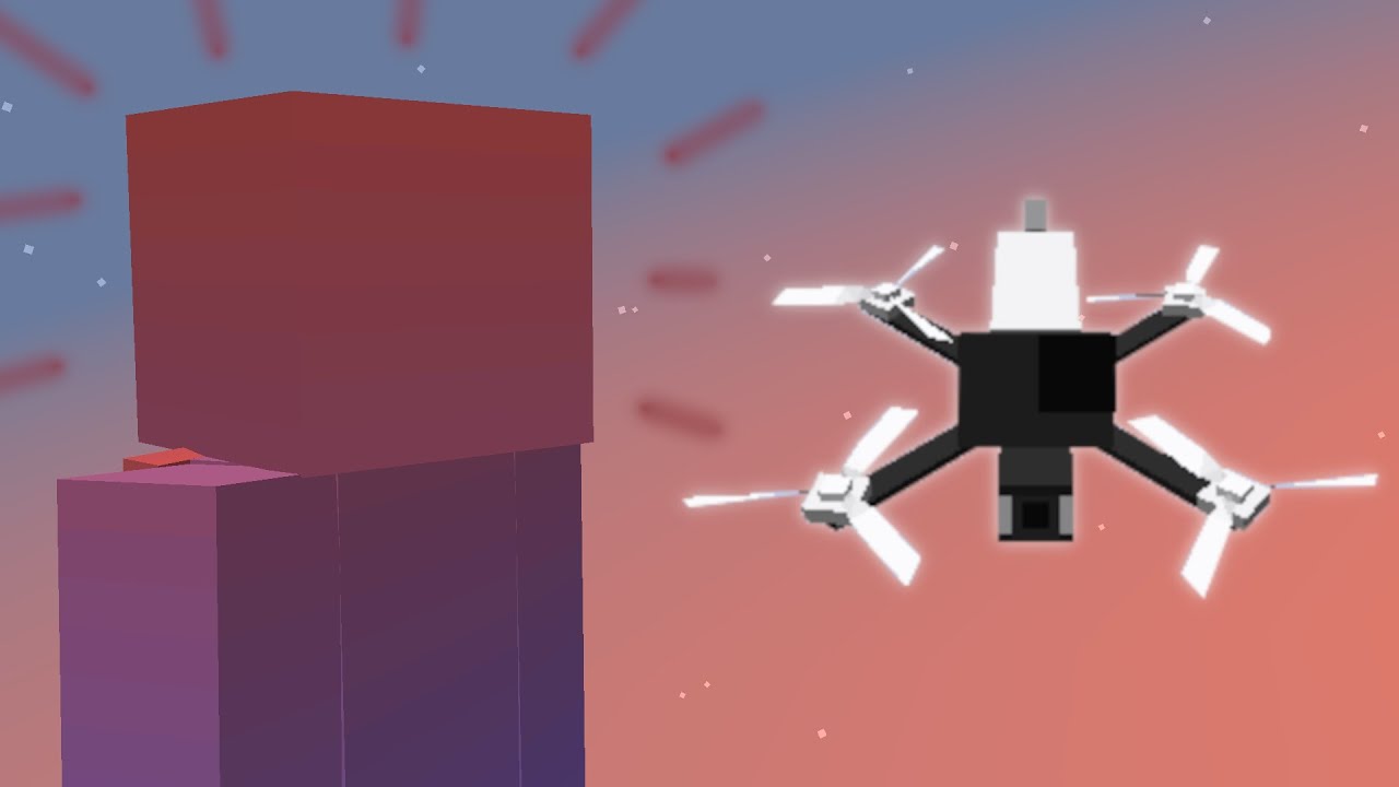 I Beat Minecraft as a Drone!