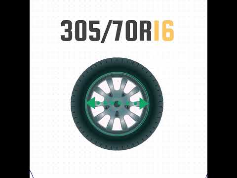 Tire Size 305/70r16 in inches #30570r16