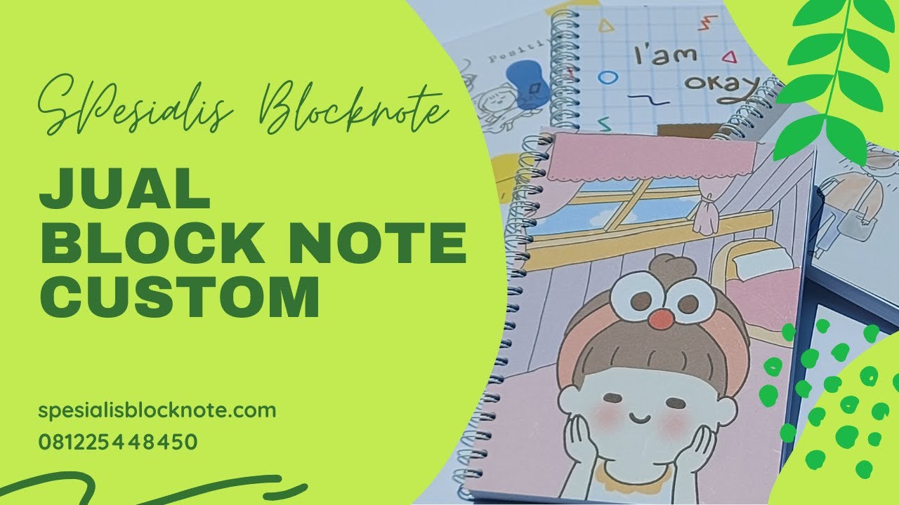 Jual block note custom, jual block note spiral | 081225448450