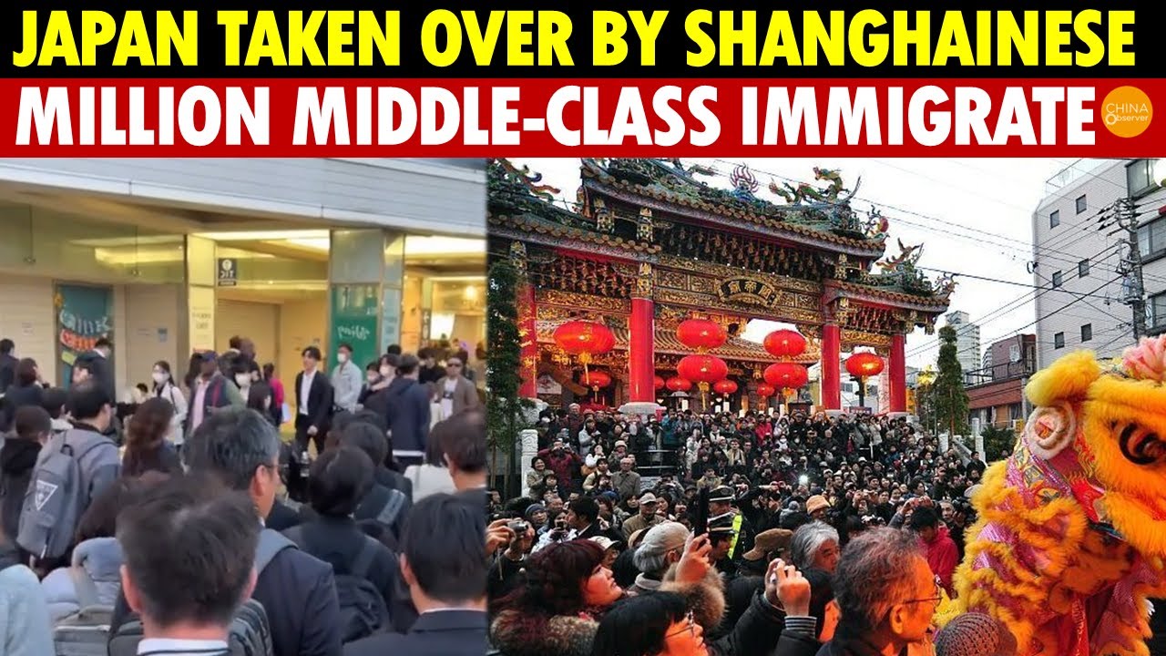 Japan Nearly Taken Over by Shanghainese, Million Middle-Class Chinese ...