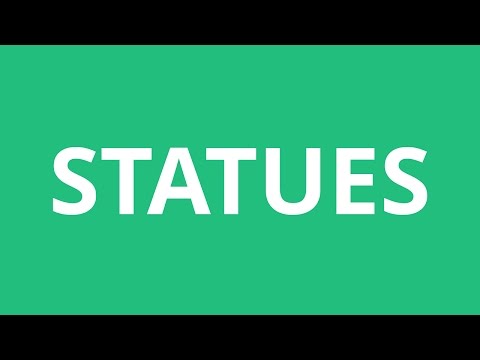 How To Pronounce Statues - Pronunciation Academy