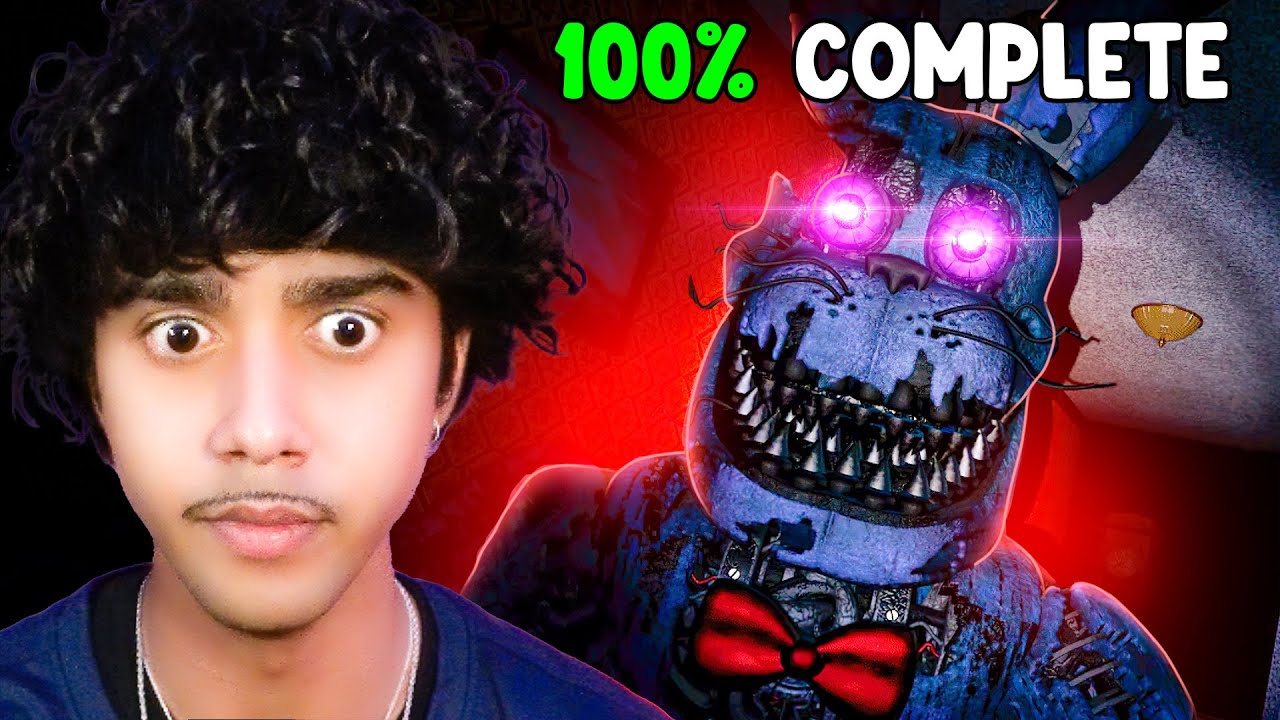 100% Completing Five Nights at Freddy’s 4